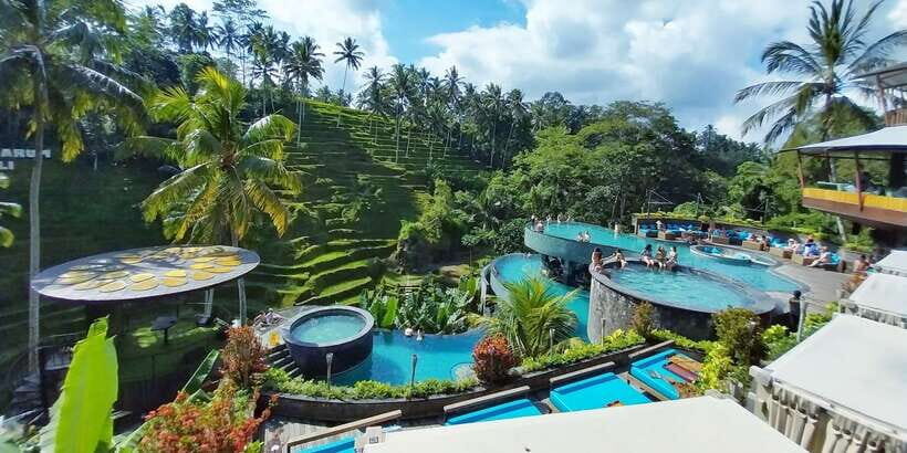 Bali: Ubud Waterfall, Village and Pool Club Day Trip - Key Points