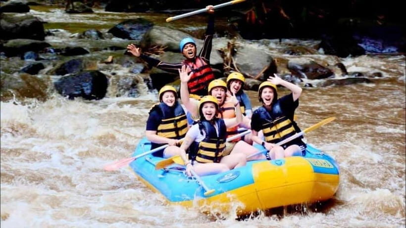 Bali: Waterfall Gorilla Cave ATV & Ubud Rafting Trip & Lunch - An Overview of the Experience