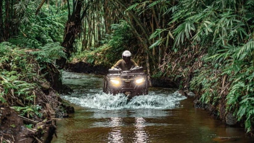 Bali: Waterfall Gorilla Cave ATV & Ubud Rafting Trip & Lunch - Food and Additional Amenities
