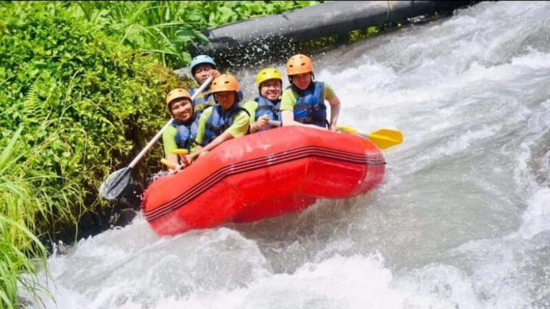 Bali: Waterfall Gorilla Cave ATV & Ubud Rafting Trip & Lunch - Key Points