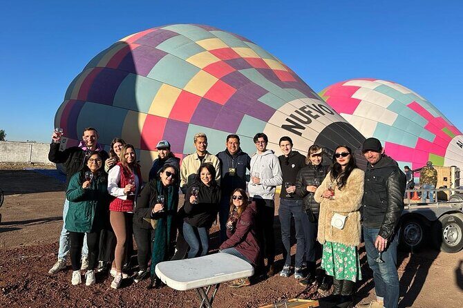 Balloon flight + Breakfast in cave + Pyramids + Pick up CDMX. - FAQ