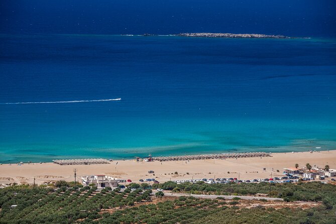 Balos & Falassarna Beach - Jeep Tour with Loungers and Lunch - Falassarna Beach: Relaxation with Reserved Loungers and Local Cuisine