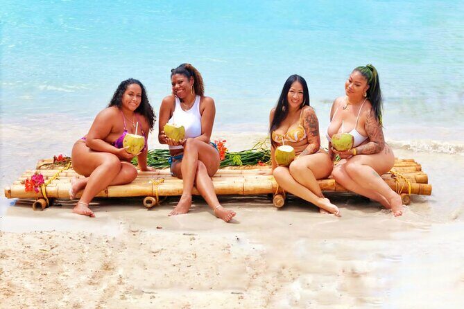 Bamboo Bliss Drone Photoshoot in Caribbean Sea - A Closer Look at the Bamboo Bliss Drone Photoshoot