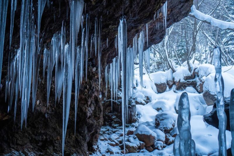 Bamboo Ice Cave: Snowshoe to See a Natural Phenomenon! - Exceptional Customer Experiences