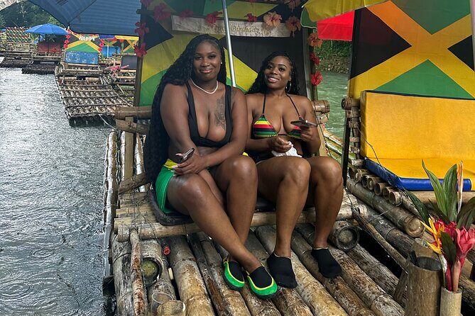 Bamboo Rafting, ATV, Seven Mile Beach and Ricks Cafe Tour - Key Points