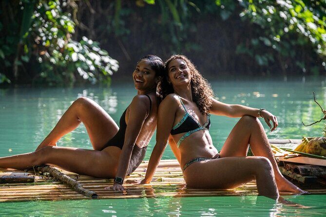 Bamboo Rafting Margaritaville Negril Beach n Ricks Cafe Jamaica - Key Points