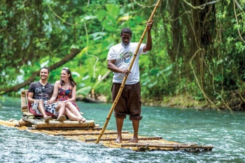 Bamboo rafting with foot-massage Experience - Key Points