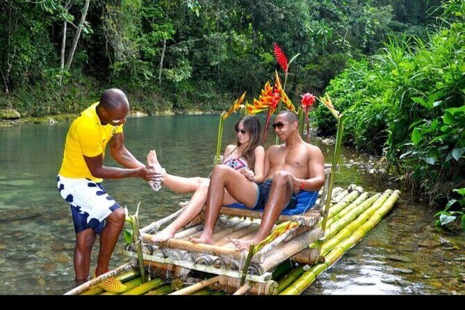 Bamboo rafting with Limestone Foot Massage free rum taste - Frequently Asked Questions