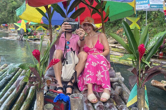 Bamboo Rafting with Limestone Foot massage then Margaritaville. - Key Points