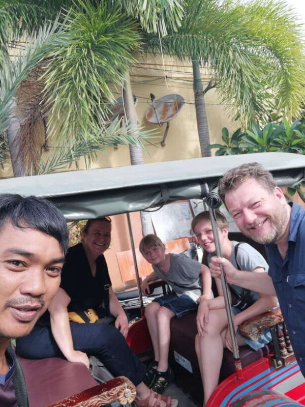 Bamboo train. Phnom Sampove cave. Bat cave and Banan Temple - The Value of Guided Insight