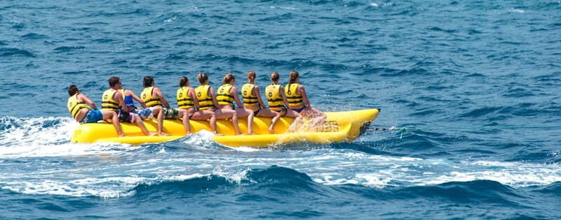 Banana boat in Malaga city, Playa del Palo - An Honest Look at the Banana Boat Experience in Malaga