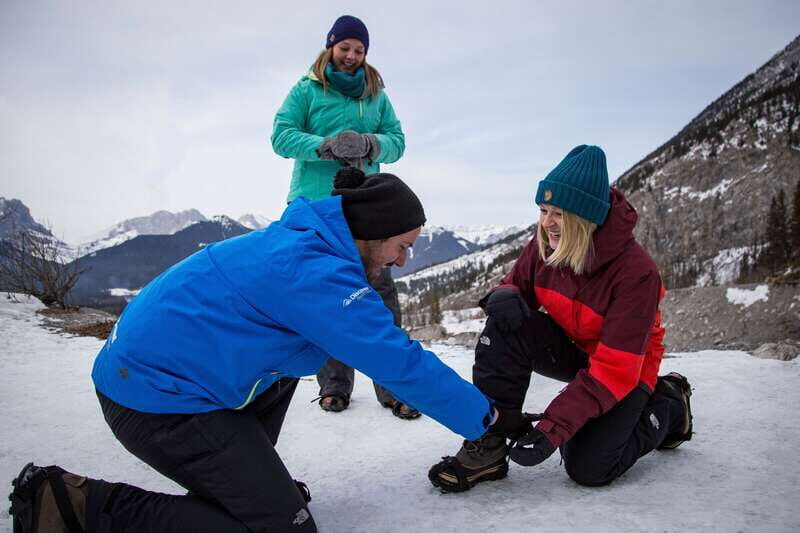 Banff: Grotto Canyon Icewalk - A Closer Look at the Grotto Canyon Icewalk
