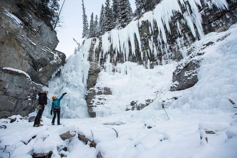 Banff: Premium Johnston Canyon Frozen Falls Guided Adventure - Key Points