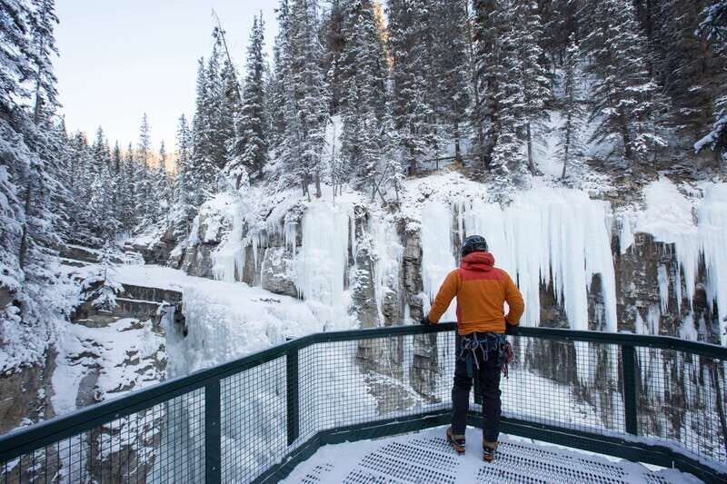 Banff: Premium Johnston Canyon Frozen Falls Guided Adventure - Considerations and Potential Drawbacks