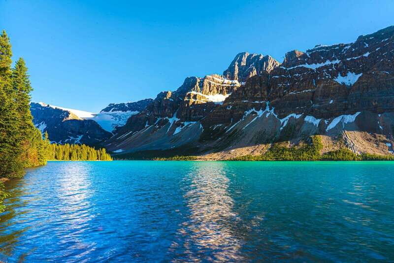 Banff Town: Lake Louise Moraine, Glacier, Peyto & Bow Lake - Key Points