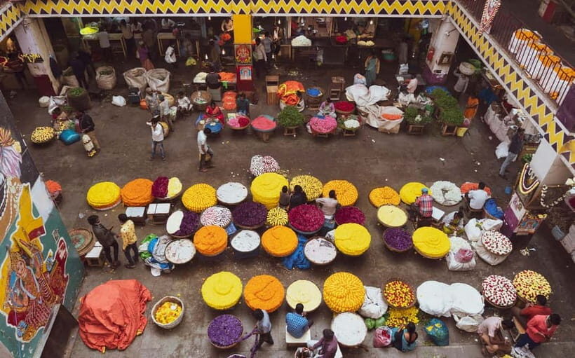 Bangalore Morning Soul Tour: Flower Market, Lalbagh & ISKCON - Key Points