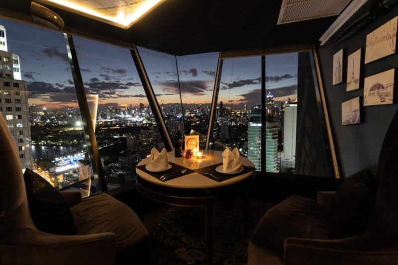 Bangkok: Axis & Spin Sky Lounge & Bar Rooftop - Key Points