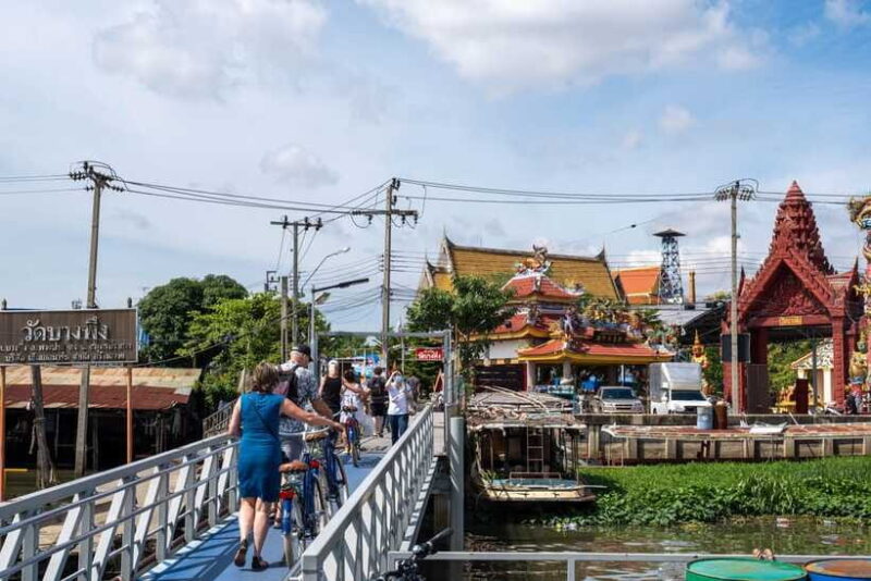 Bangkok Beyond the City Bike Tour with local Snack - An Informative and Enjoyable Experience