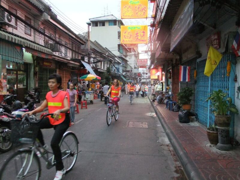 Bangkok by Night Cycling Tour with Street-food Meal - FAQs