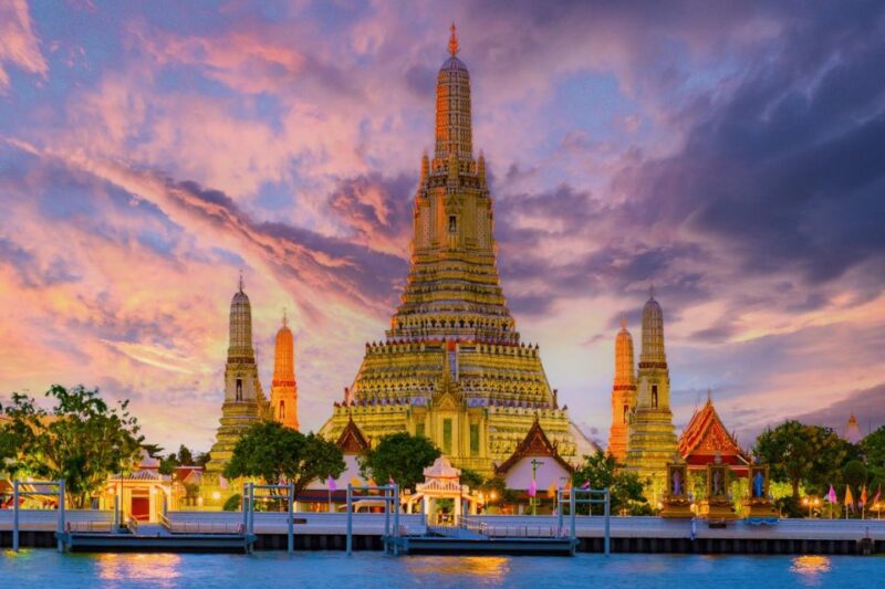 Bangkok: Canals Tour Wat Arun & Chao Phraya by Longtail Boat - Key Points
