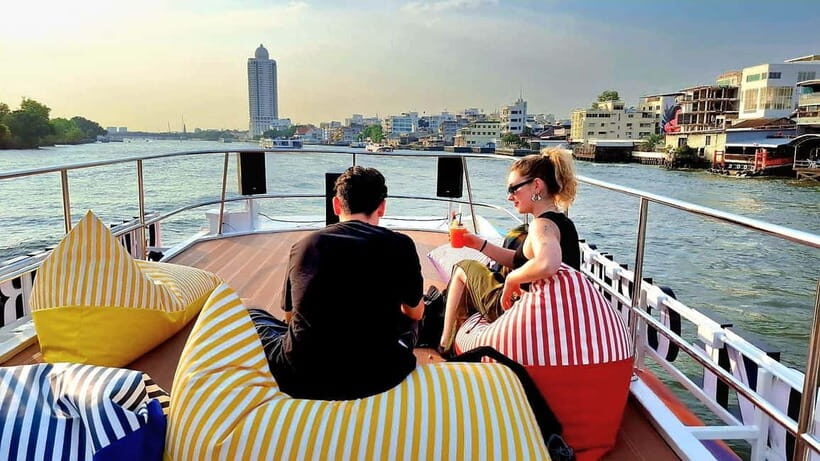 Bangkok : Chaophraya Booze Cruise  Drinks Onboard - Key Points