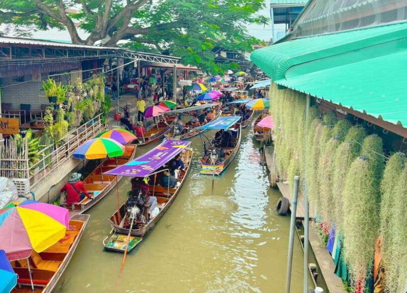 Bangkok: Damnoen Saduak Adventure & Maeklong Railway Market - Key Points