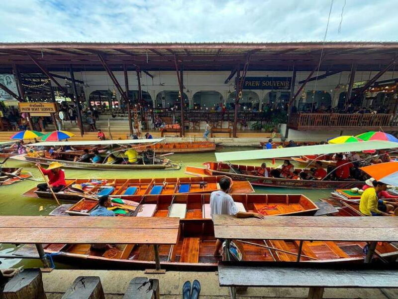 Bangkok: Damnoen Saduak Adventure & Maeklong Railway Market - The Experience & Authenticity