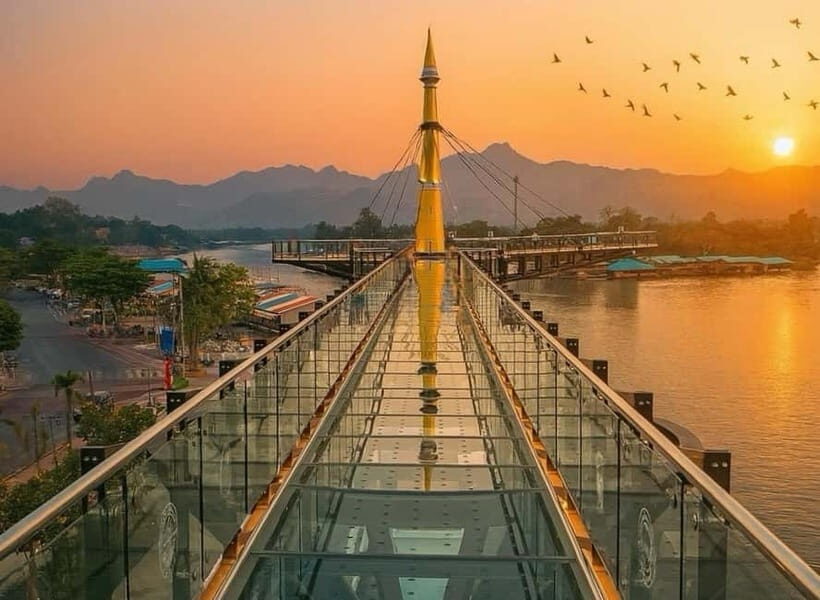 Bangkok: Erawan & Kanchanaburi Skywalk Day Tour - Key Points