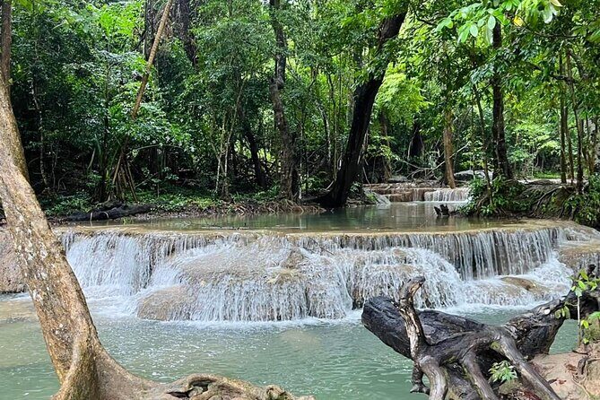 Bangkok Erawan Waterfall River Kwai and Death Railway Tour - Key Points
