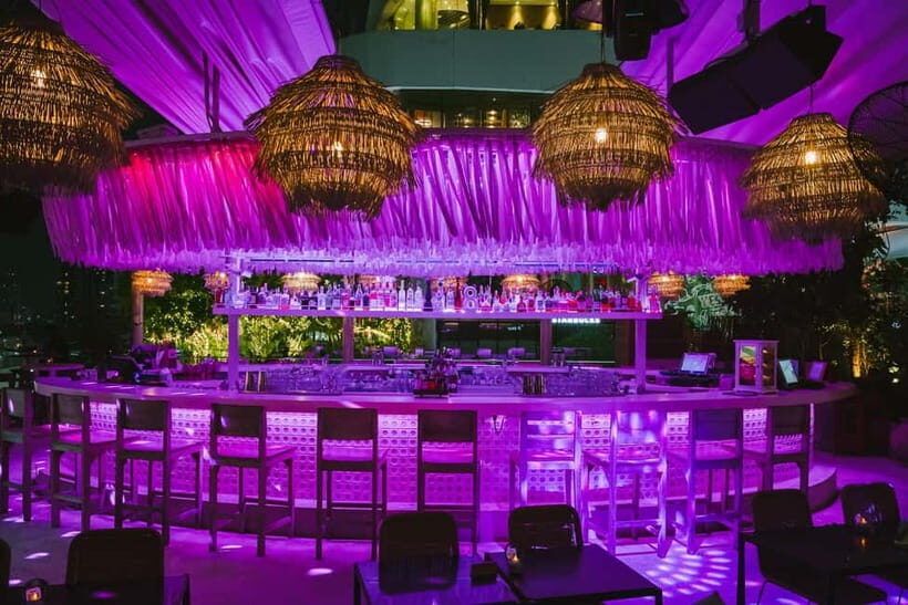 Bangkok: Escape Rooftop Bar at The Emquartier F&B Packages - An inviting urban escape with a tropical twist