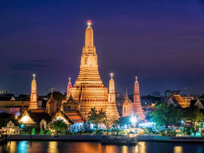 Bangkok: Evening Tour with Wat Arun, Wat Pho & Tuk Tuk Ride - Detailed Itinerary Breakdown