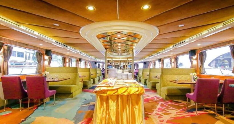 Bangkok: Grand Pearl Dinner Cruise with Hotel Transfer - Key Points: