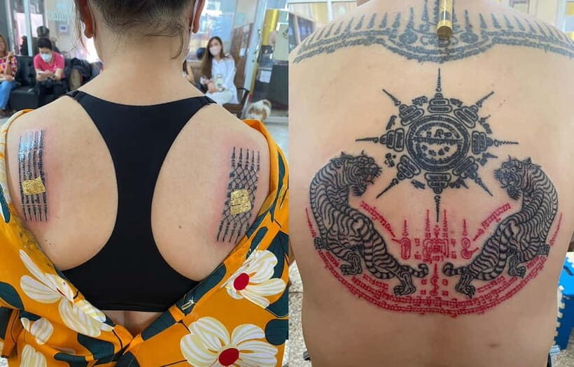 Bangkok: Hand Poked Thai Tattoo Guide at Wat Bang Phra - Key Points