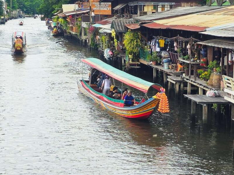Bangkok Long Boat Canal a Big Buddha & Culture Markets Tour - Practicalities