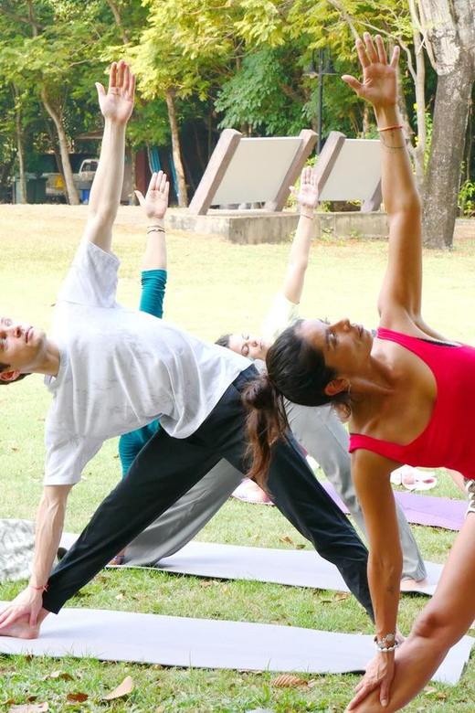 Bangkok: Lumpini Park Yoga Experience - What to Expect During the Session