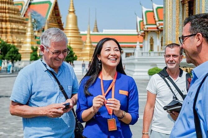 Bangkok Lunch Cruise Day TourGrand Palace, Wat Arun & Wat Paknam - Key Points