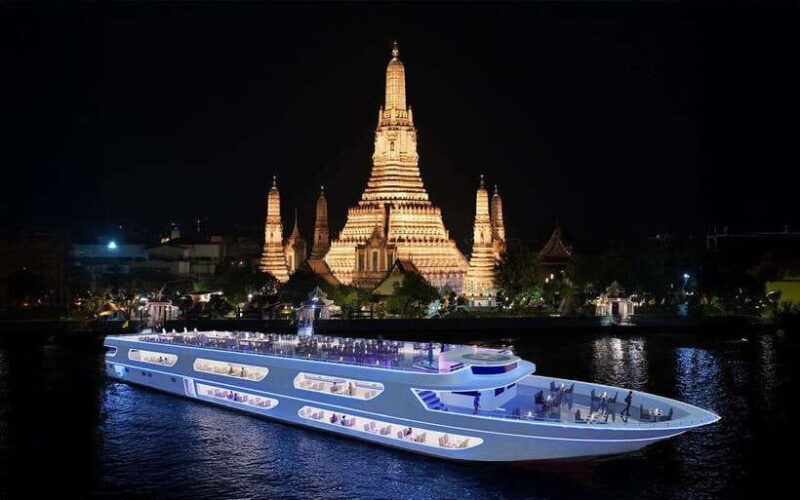 Bangkok: Luxury White Dinner Cruise with Live Entertainment - Key Points