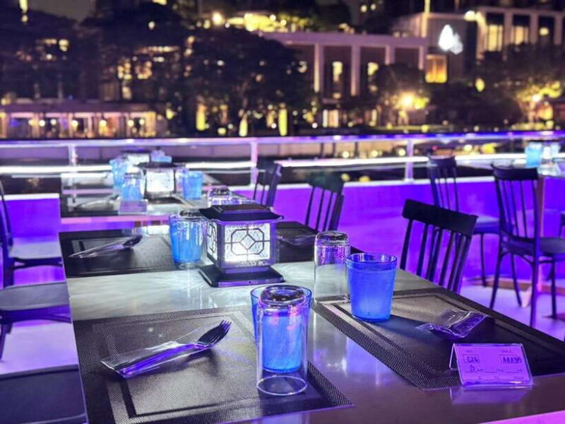 Bangkok: Luxury White Dinner Cruise with Live Entertainment - Dining Experience: Food and Drinks Onboard