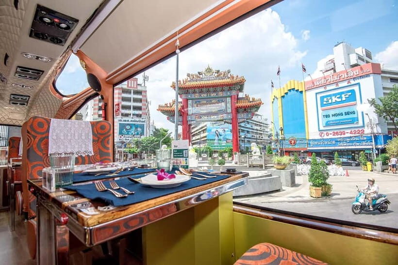 Bangkok: Michelin Food & 20 Landmarks Double-Decker Tour - Key Points