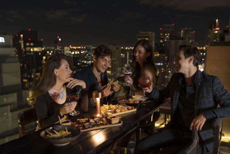 Bangkok: Mojjo Rooftop Lounge & Bar Food & Beverage Package - Authentic Reviews That Speak for Themselves
