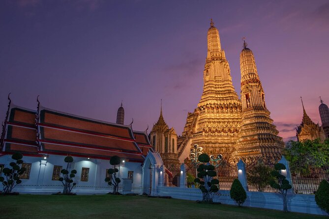 Bangkok Night Tour: Wat Arun, Wat Pho, Chinatown & Tuk Tuk Ride - FAQ