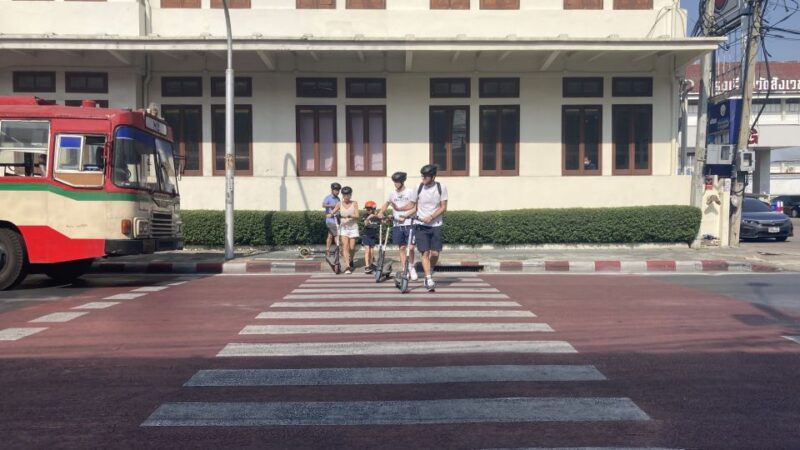 Bangkok : Old City Guided E-Scooter &/or Bike Tour - The Itinerary in Detail: What to Expect