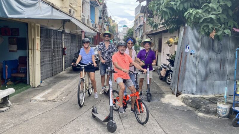 Bangkok : Old City Guided E-Scooter &/or Bike Tour - Practical Tips for Travelers