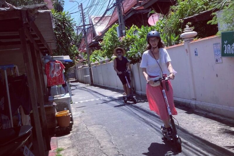 Bangkok : Old City Guided E-Scooter &/or Bike Tour - The Sum Up