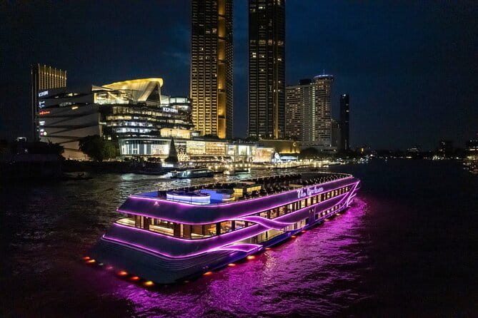 Bangkok Opulence Chao Phraya River Dinner Cruise from ICONSIAM - FAQs