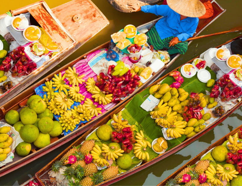 Bangkok: Private Floating & Railway Markets with Farm Visits - The Itinerary in Detail