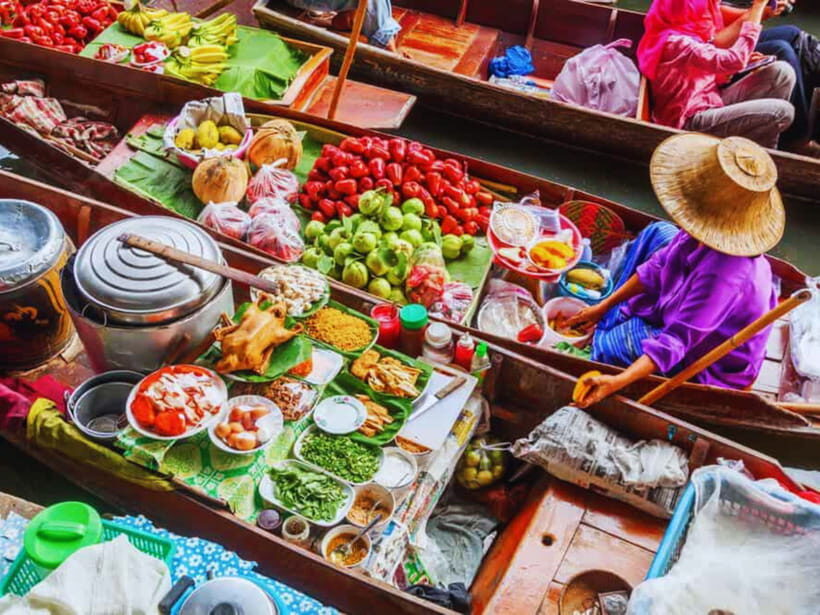 Bangkok Private Van Charter: Floating & Railway Market Tour - Exploring Thailand’s Market Treasures in Comfort and Style