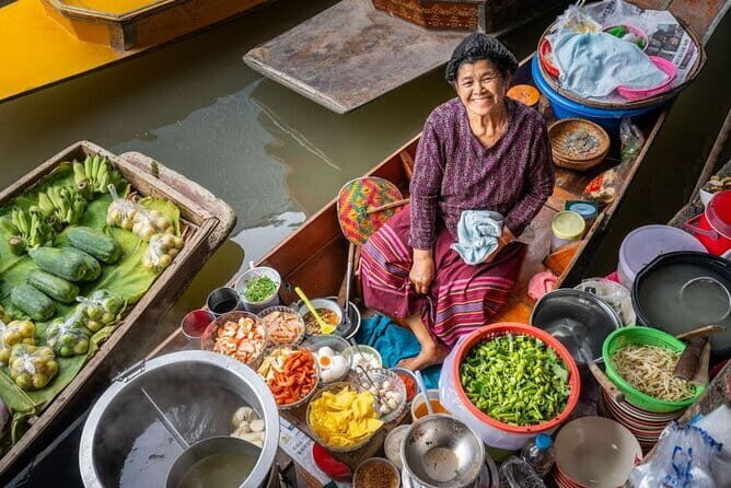 Bangkok: Railway & Damnoen Saduak Floating Market with Transfer - Key Points