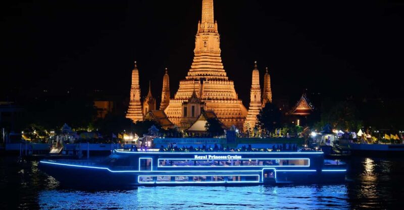 Bangkok: Royal Princess River Dinner Cruise with Live Music - The Itinerary: What You’ll Experience