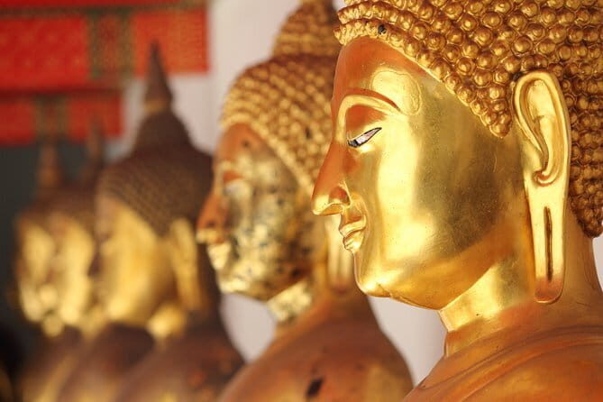 Bangkok Temples Tour Including Reclining Buddha at Wat Pho without Hotel Pick Up - First Stop: Wat Benchamabophit (The Marble Temple)